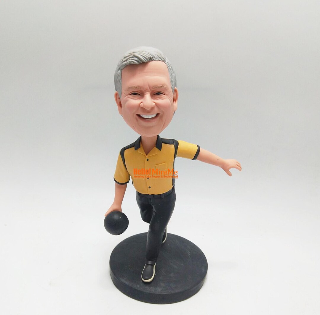 Bowling Gifts Bowler Bobblehead Custom Bobblehead Christmas Gift ...