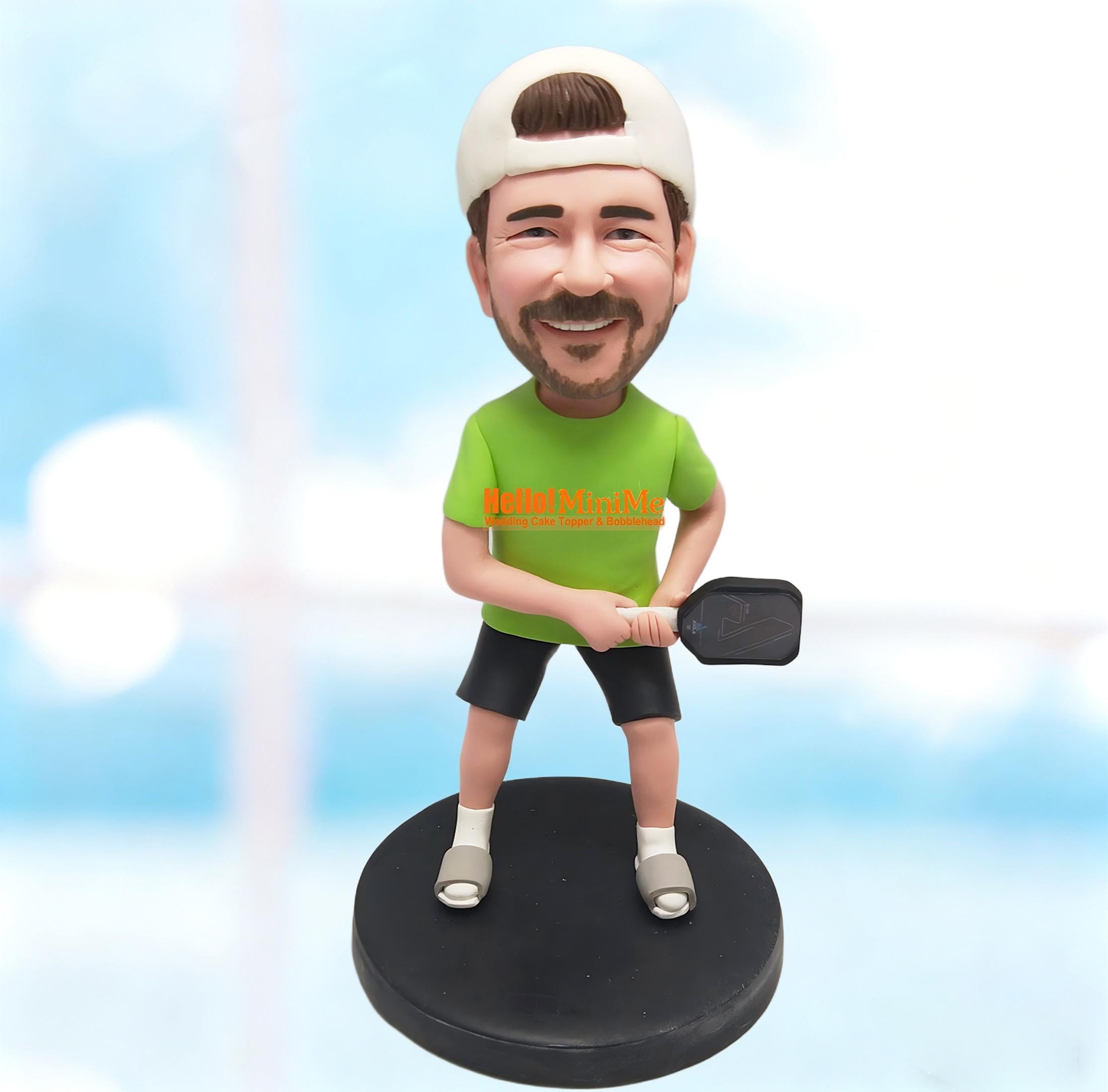 Custom Pickleball Player Bobblehead, Personalized Sports Gift for Dad ...