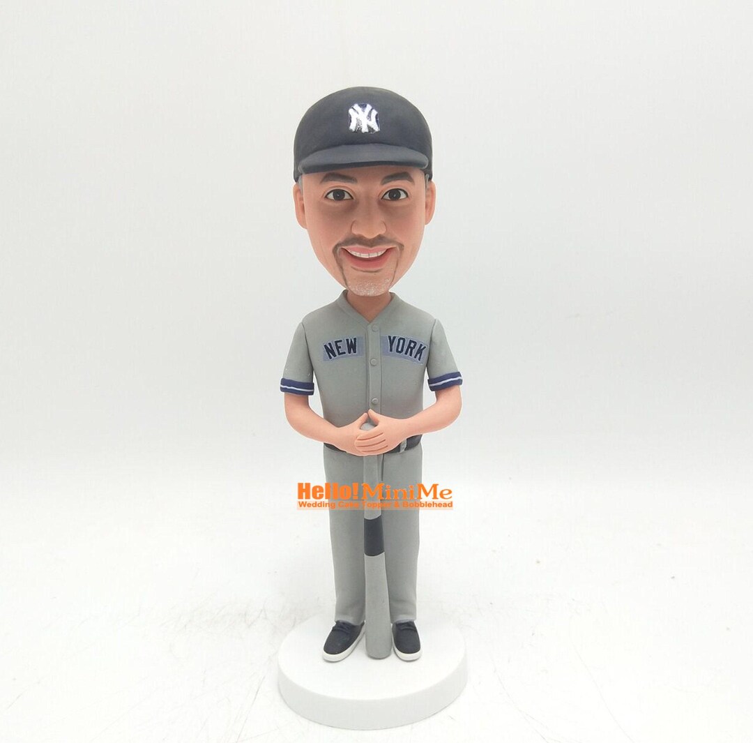 Custom Baseball Bobblehead: Personalized Batter Gift - Etsy