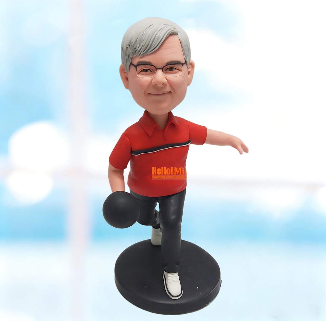 Custom Bowling Bobblehead – Personalized Bowler Figurine – Unique ...