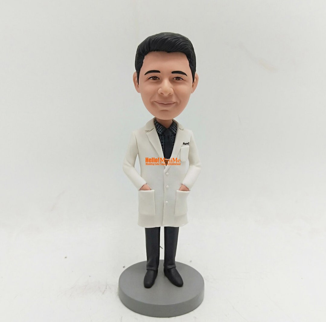 Medical Personnel Bobblehead Doctor Bobble Head Birthday - Etsy