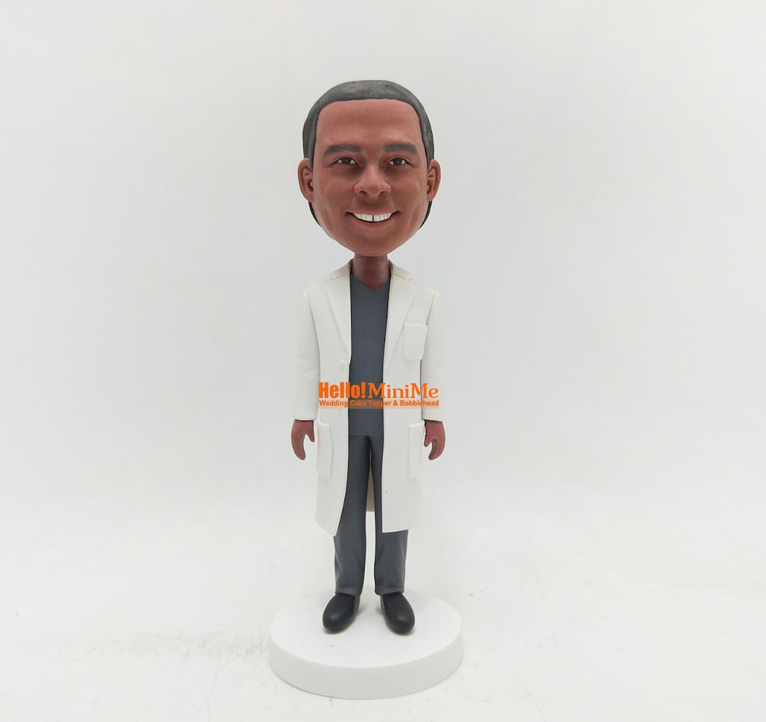 Medical Personnel Bobble Head, Doctor Bobblehead, Custom Doctor Gifts ...