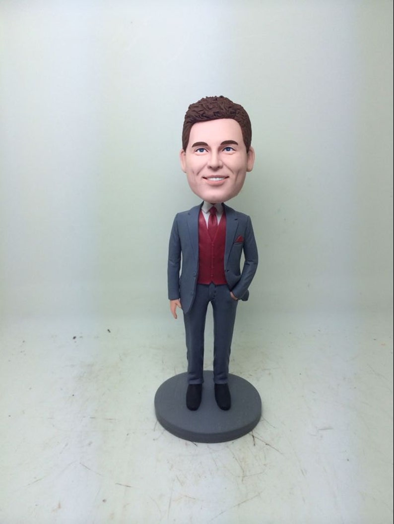 Custom Groomsmen Bobbleheads Best Man Bobblehead Groomsmen - Etsy Hong Kong