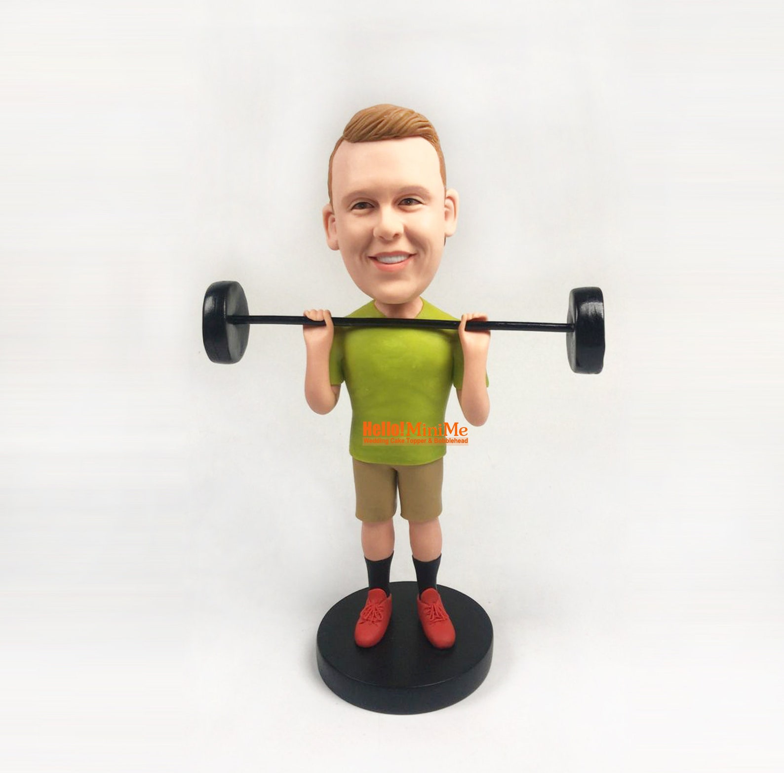 Weight Lifting Bobblehead Gift for Him Custom Bobble Head - Etsy