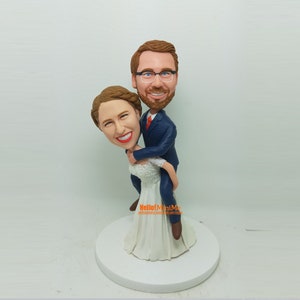 Cake Toppers for Wedding Bobble Head Custom Cake Topper - Etsy