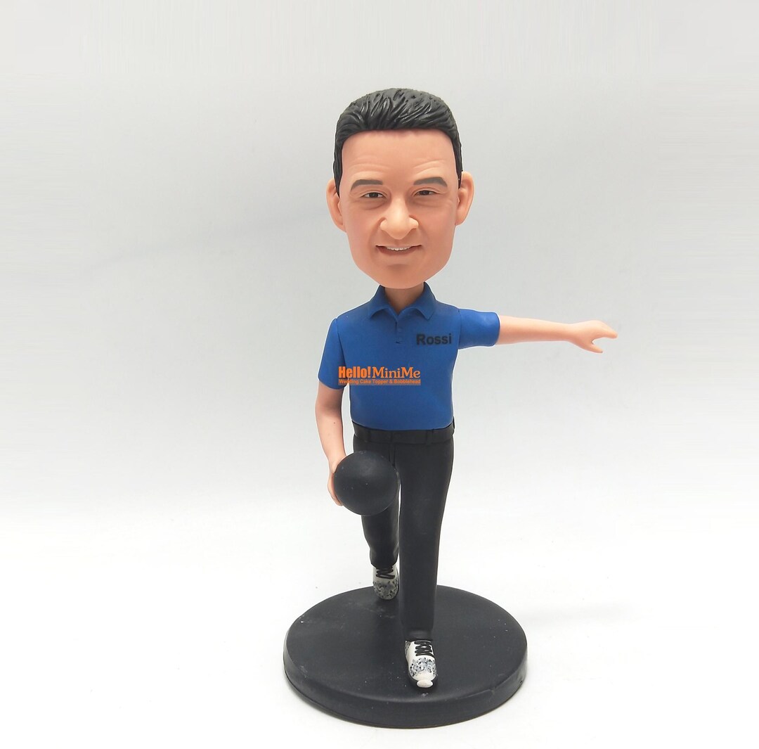 Custom Bowling Bobblehead Figurine: Personalized Bowler Gift -K1205 - Etsy