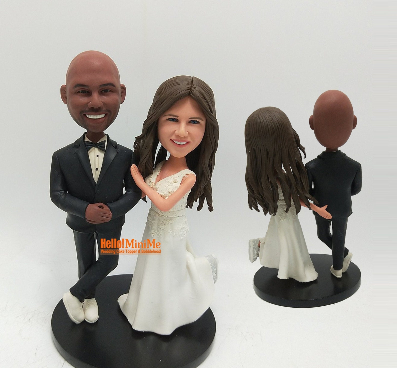 Custom Cake Topper Wedding Topper Custom Bobble Head Wedding | Etsy