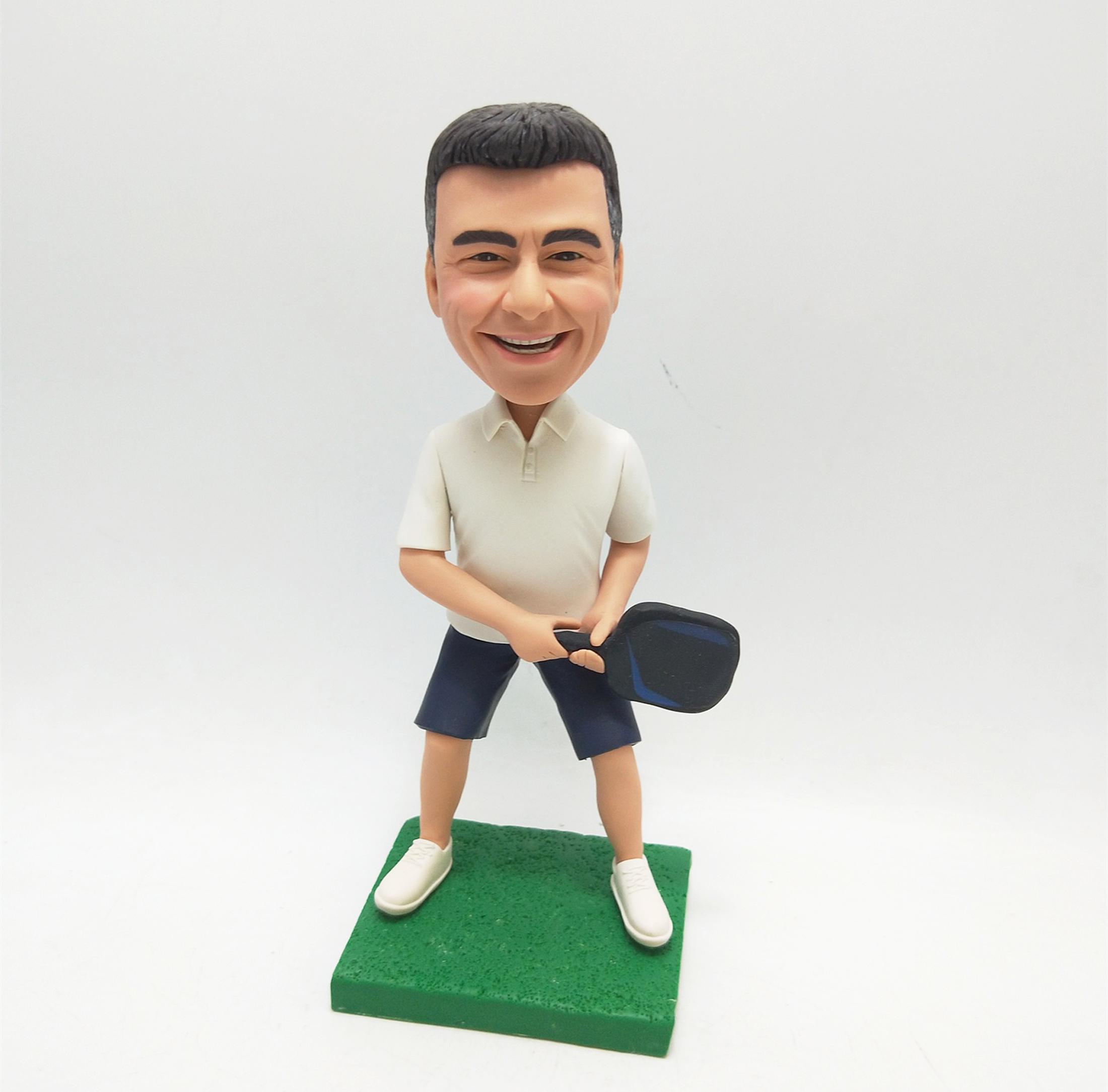 Custom Pickleball Bobblehead – Personalized Player Figurine Gift for ...