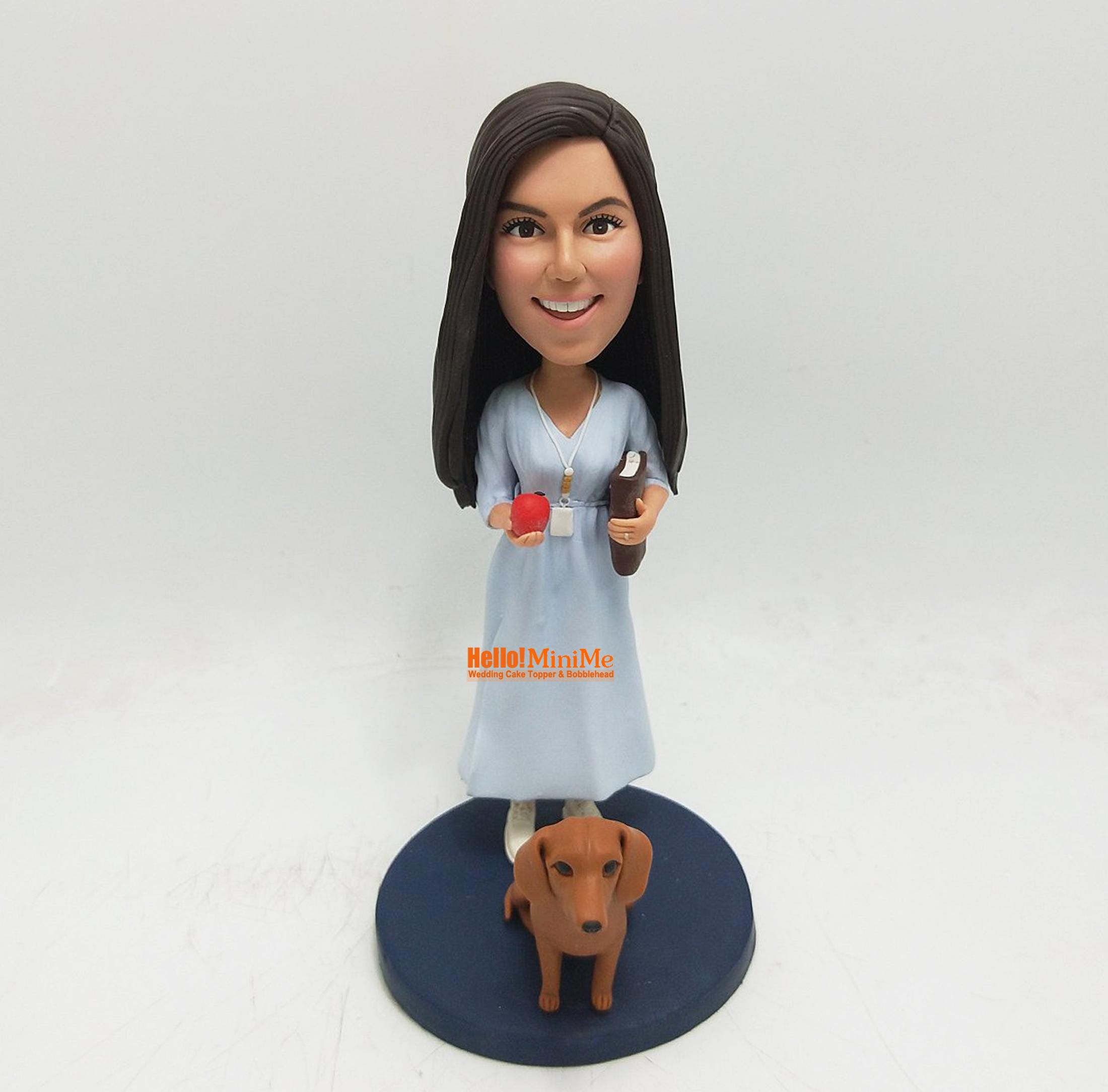 Personalized Teacher Bobblehead From Photos, Custom Teacher ...