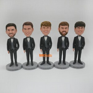 Groomsmen Gift Groomsman Bobblehead Bestman Bobblehead Best Men Bobble ...