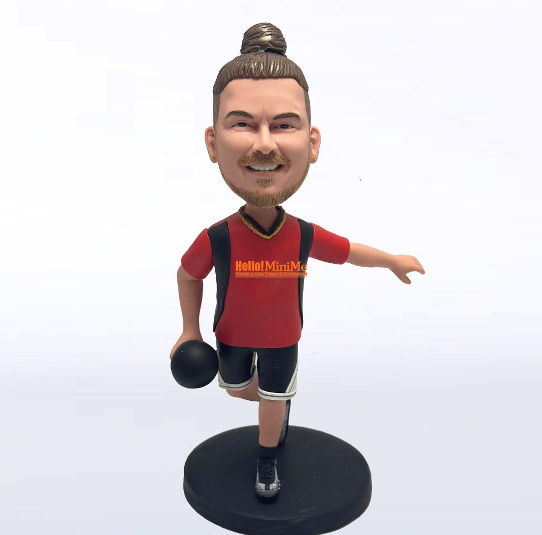 Personalized Bowling Bobblehead From Photo, Custom Bowler Gifts for Dad ...