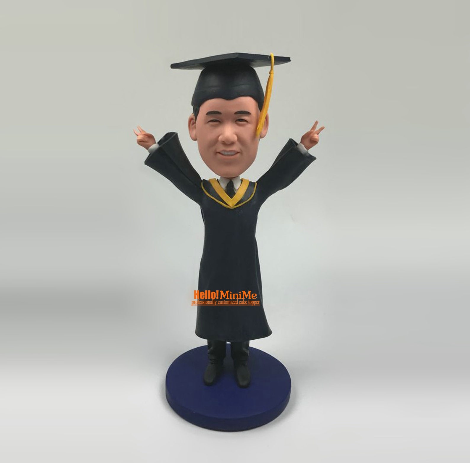 Graduation Bobblehead Birthday Bobblehead Custom Figurine Christmas ...