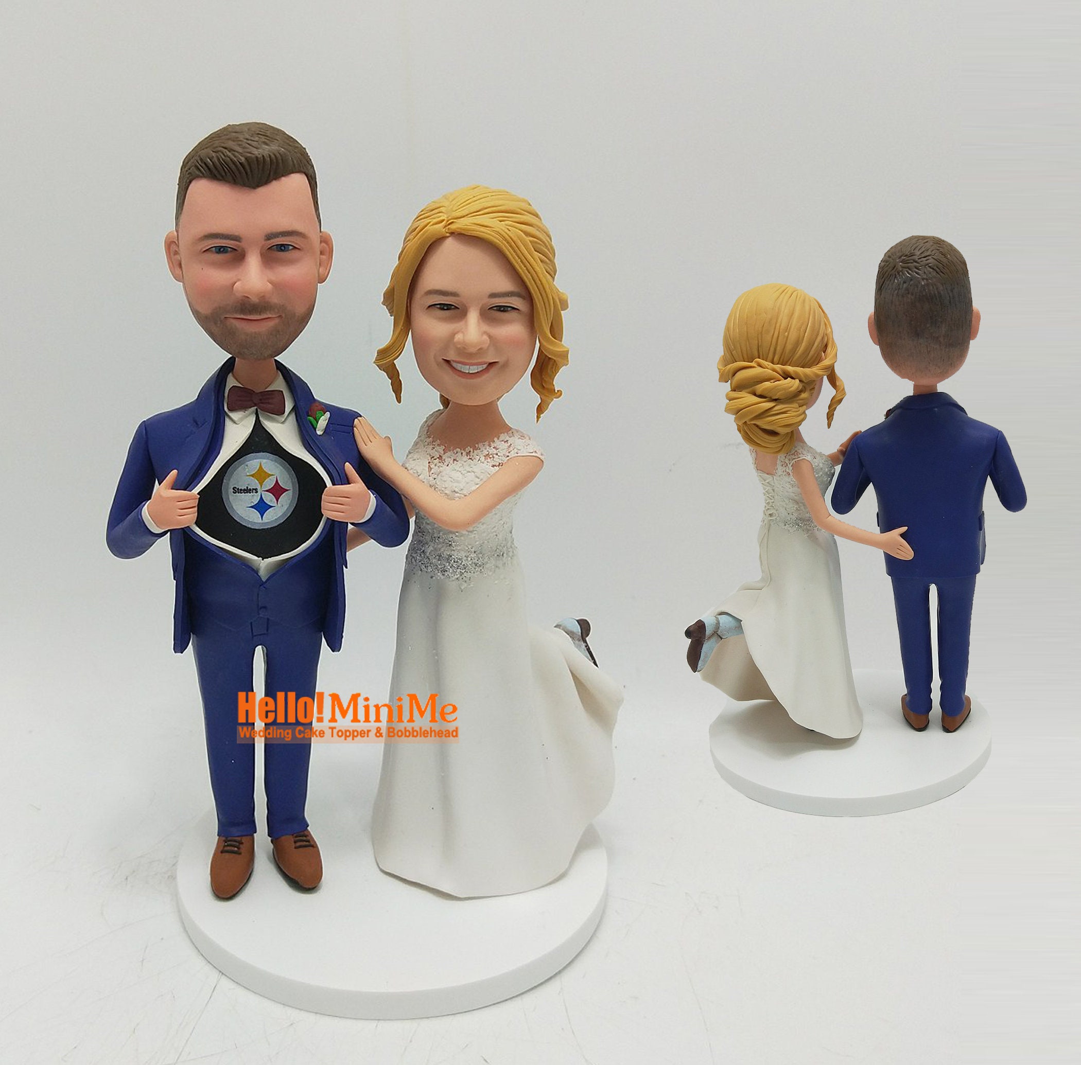 Cake Toppers for Wedding Bobble Head Custom Cake Topper | Etsy