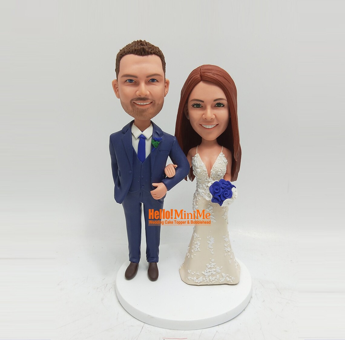Custom Made Cake Topper Bobble Head Custom Cake Topper Wedding - Etsy