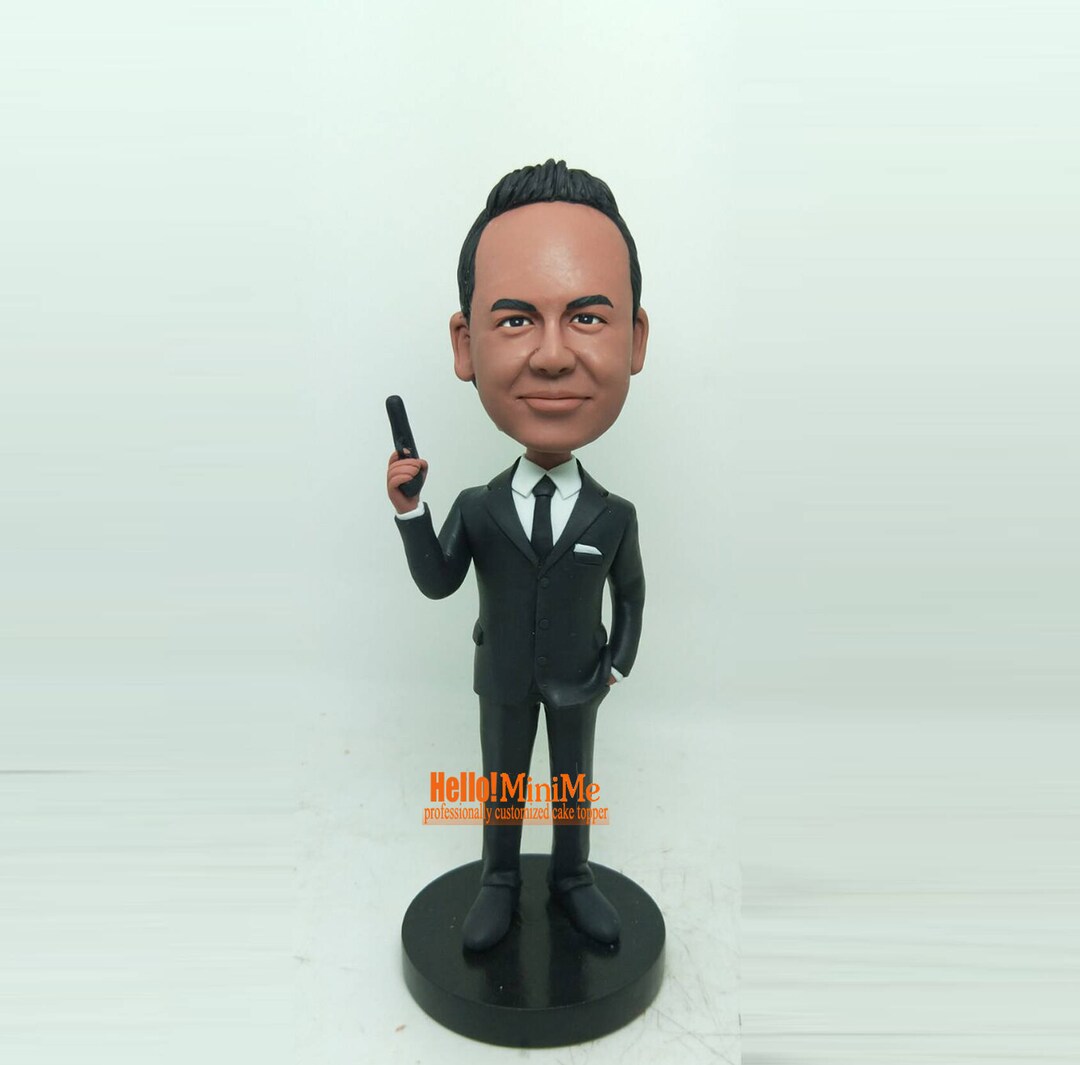 Custom Bobblehead Birthday Bobble Head Birthday Gift Custom Bobble Head ...