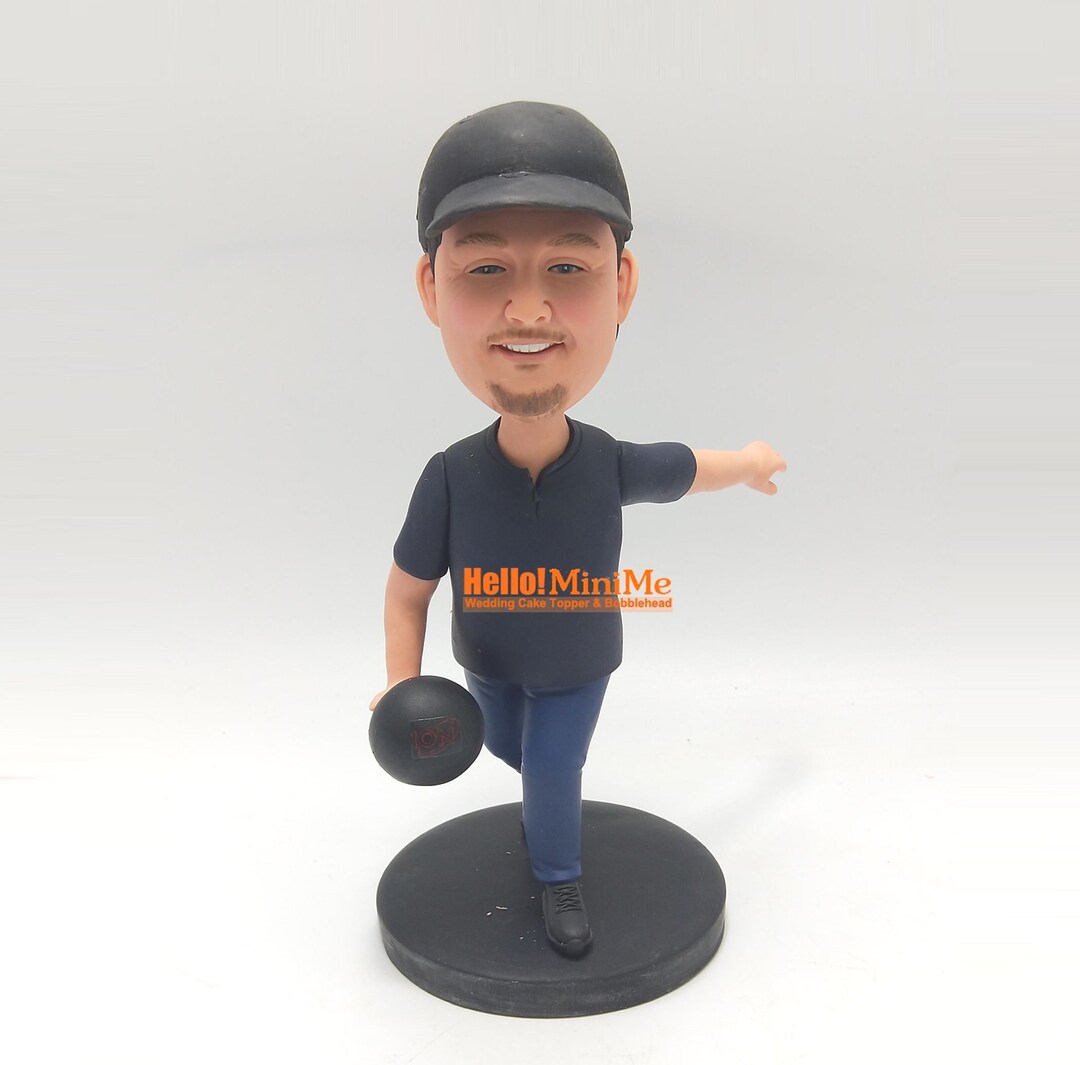 Custom Bowling Bobblehead – Personalized Bowler Figurine – Unique ...