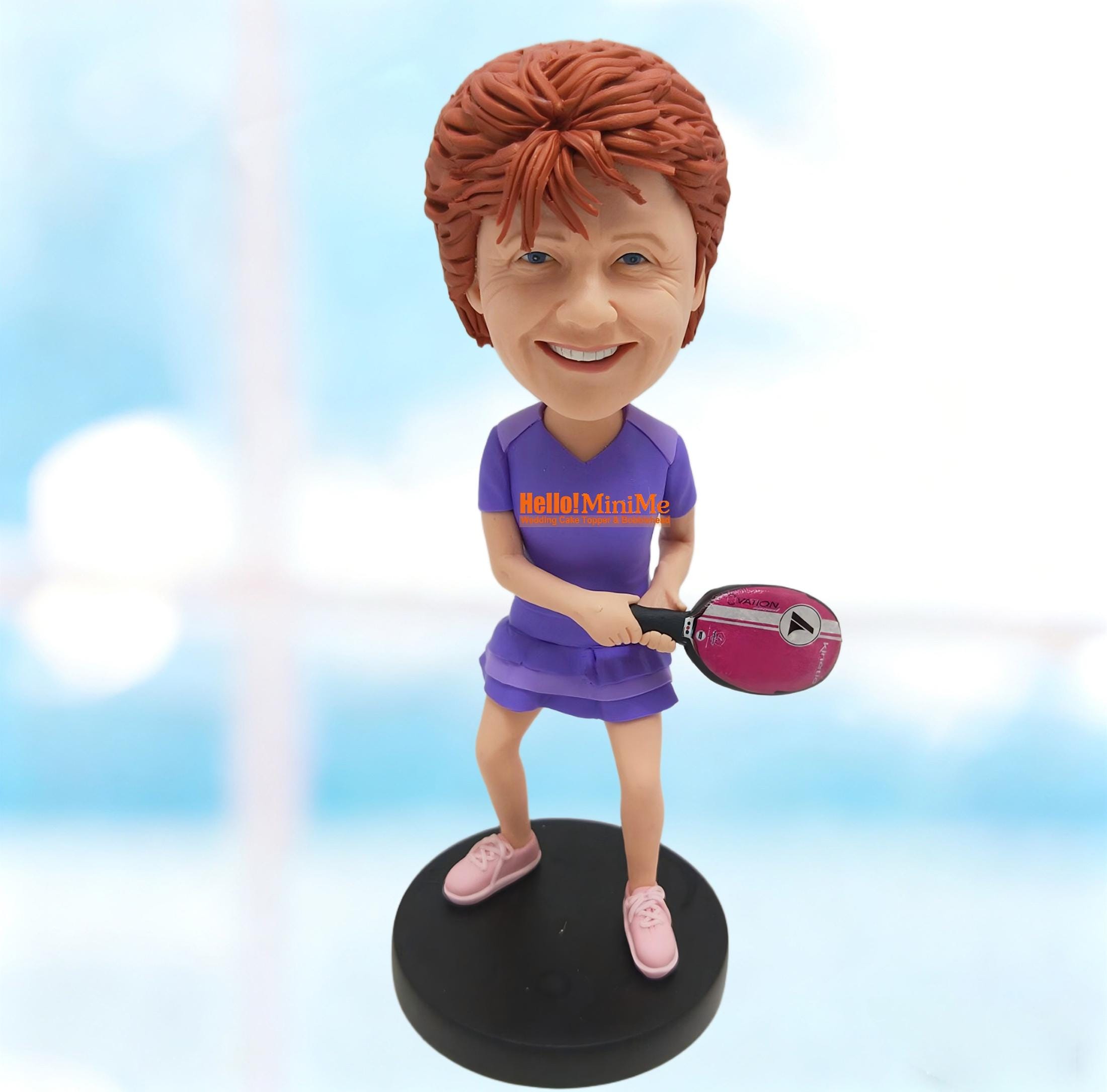 Custom Pickleball Player Bobblehead, Personalized Sports Gift for Dad ...