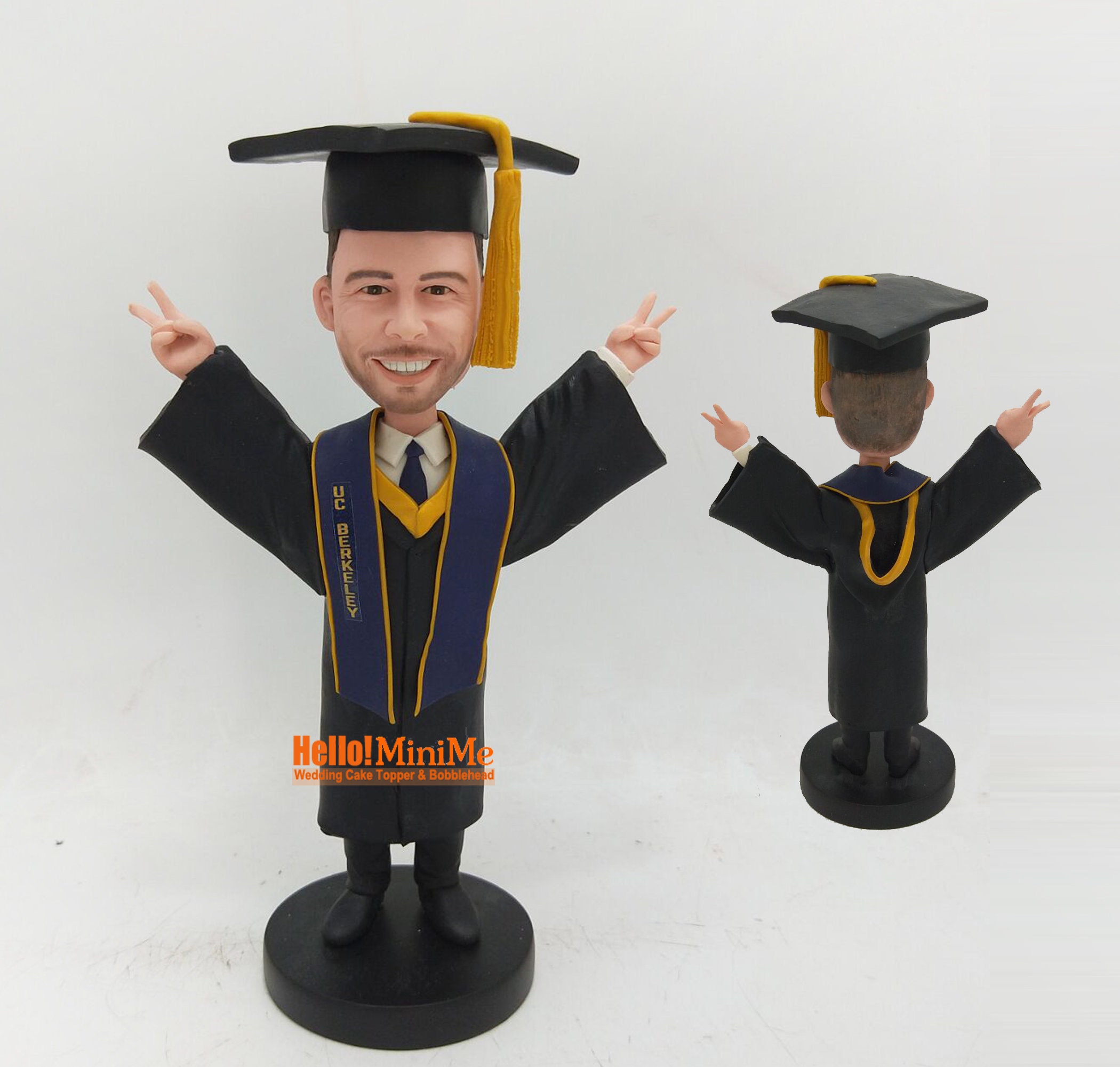 Graduation Bobblehead Graduation Present Graduate Bobble Head - Etsy