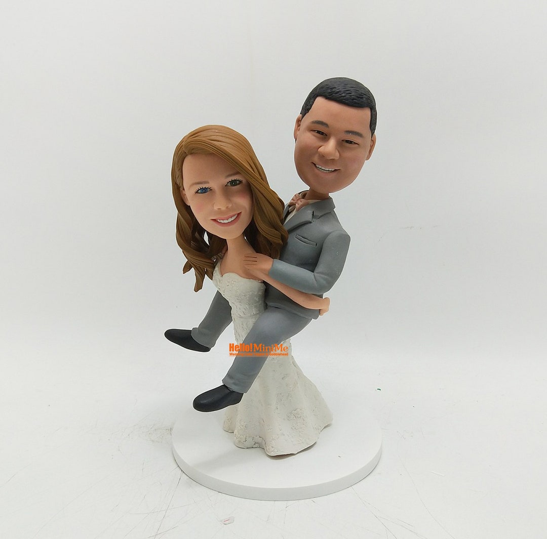 Cake Toppers for Wedding Bobble Head Custom Cake Topper - Etsy