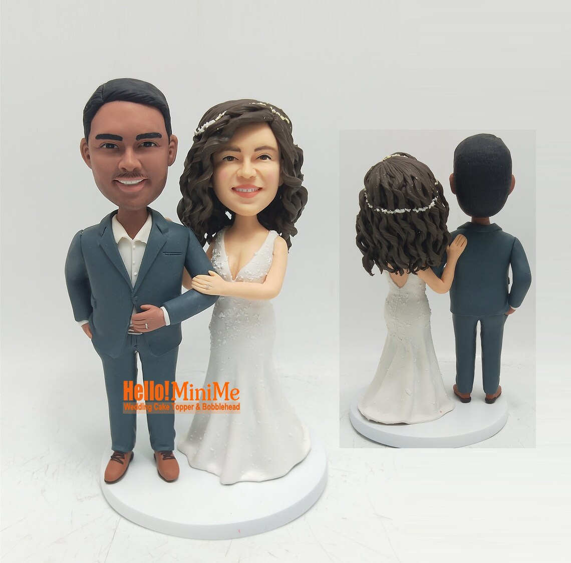 Wedding Cake Topper Wedding Toppers Custom Bobblehead Cake - Etsy