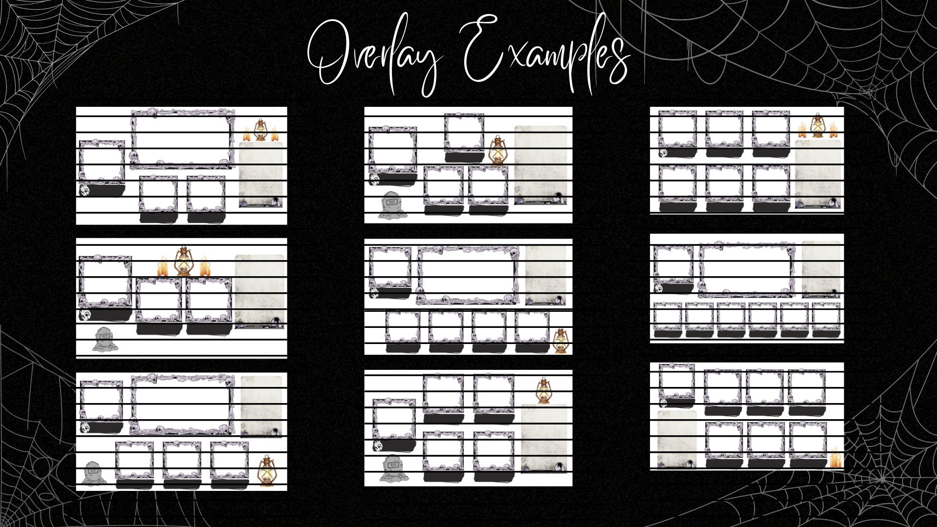 Livestream Overlay for Dnd | TTRPG | Actual Play | Youtuber | OBS ...