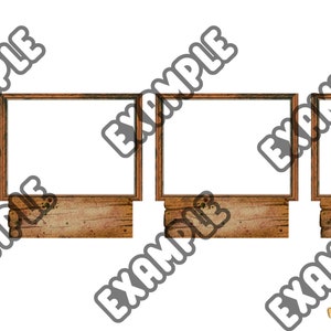 Dnd or TTRPG Wooden Livestream Overlay for Actual Play - Supports DM ...