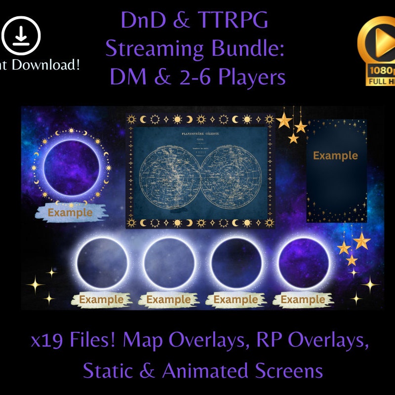 Dnd Twitch Overlay - Etsy