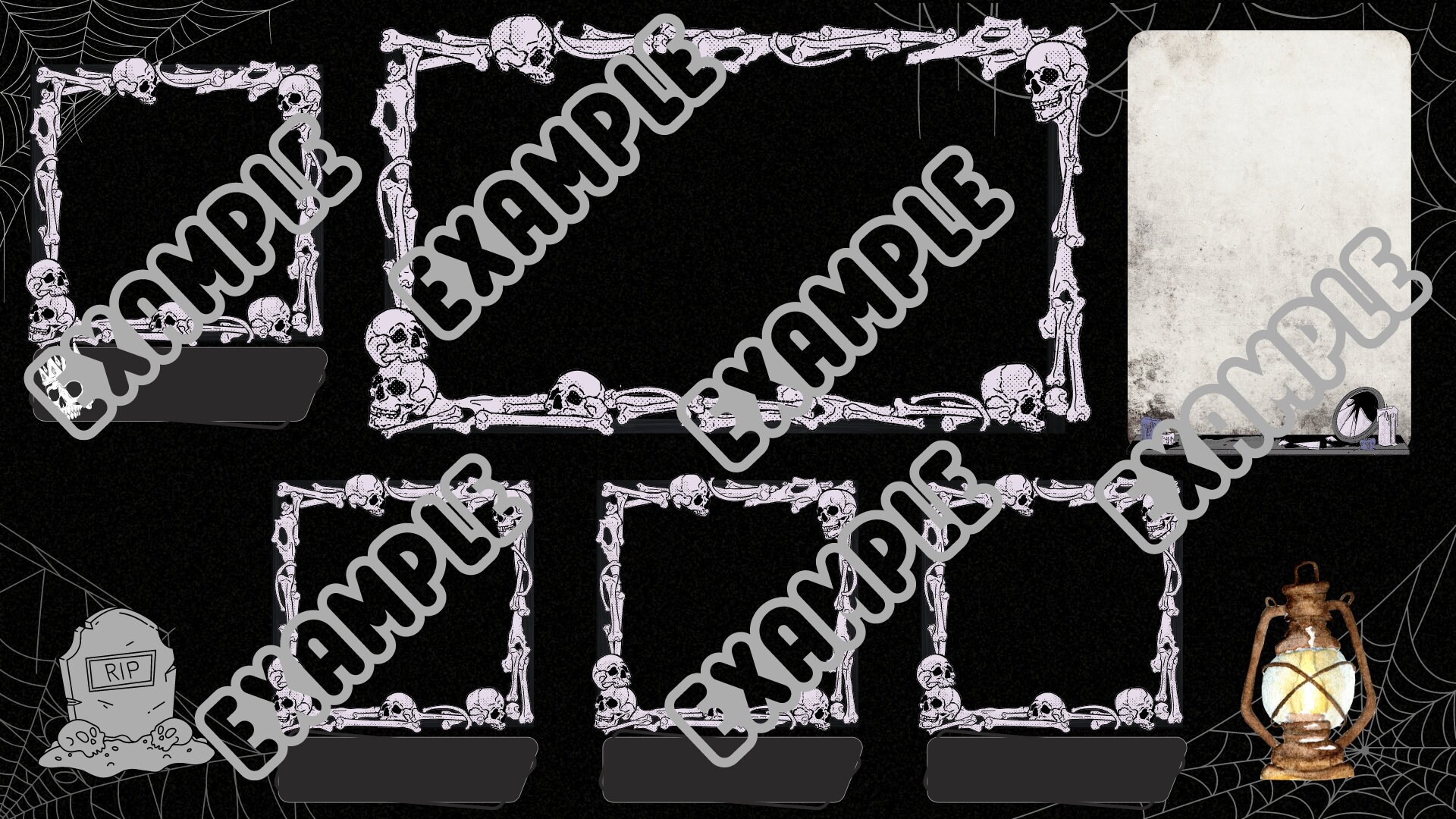 Livestream Overlay for Dnd | TTRPG | Actual Play | Youtuber | OBS ...