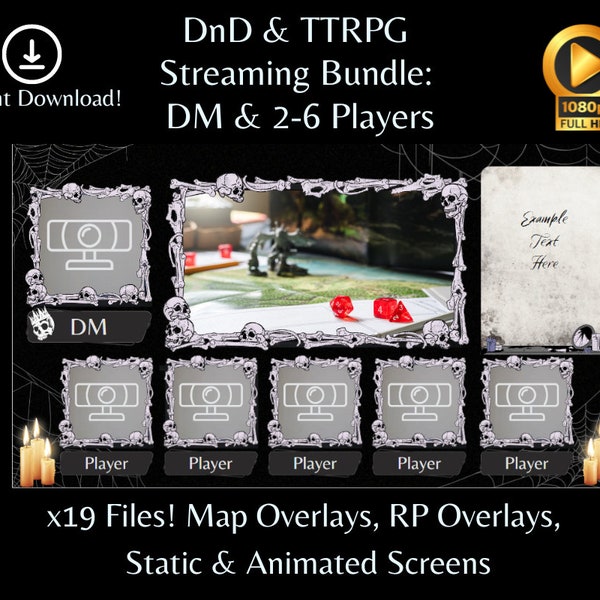 Dnd Twitch Overlay - Etsy