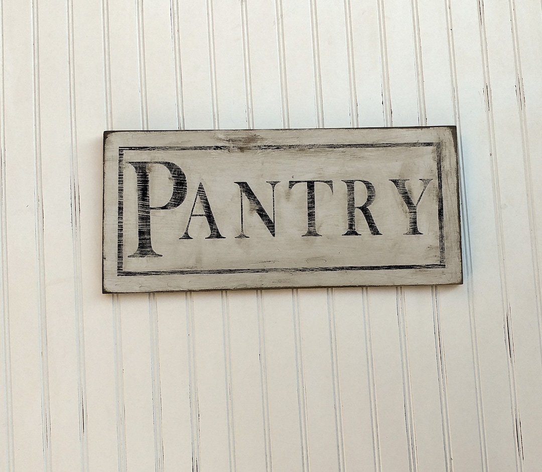 Rustic Cottage Style Pantry Sign/kitchen Decor - Etsy