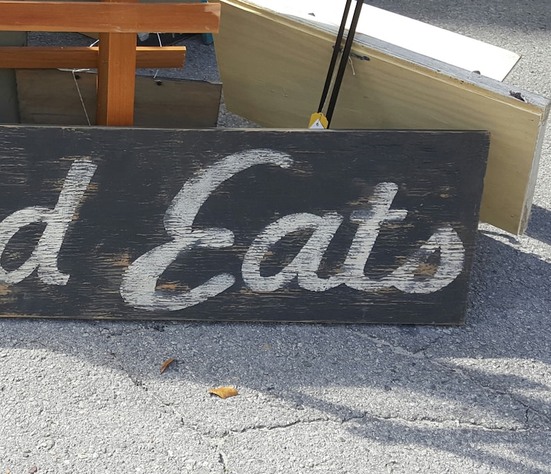 Rustic Good Eats Sign/kitchen/dining Room Wall Decor - Etsy