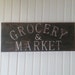 Rustic Grocery & Market Sign/white Black/kitchen/market - Etsy
