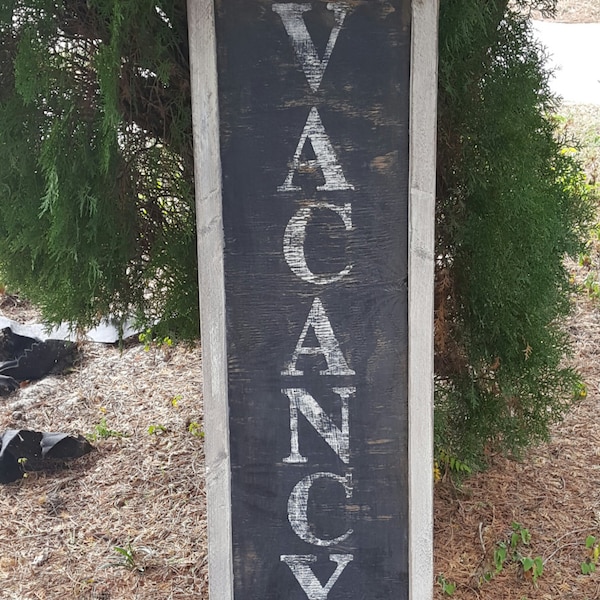 Vintage No Vacancy Sign - Etsy
