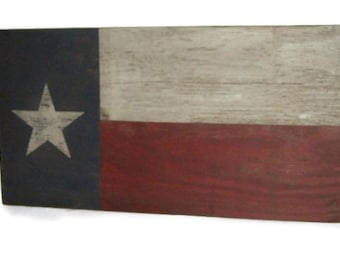 Rustic Texas Flag - Etsy