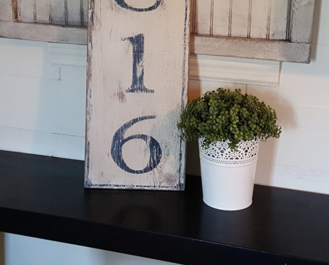 Rustic Personalized Address Plaque/front Porch/garden/custom | Etsy