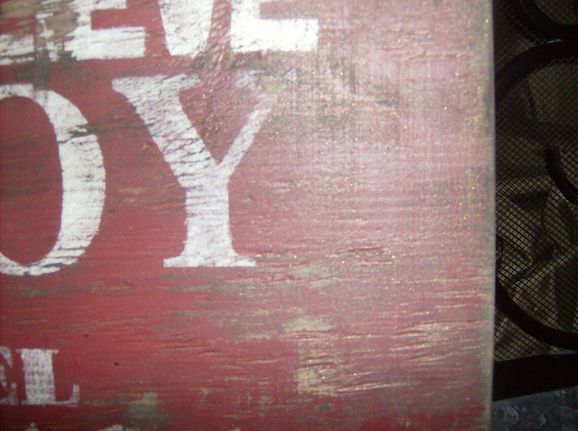 Distressed Christmas Subway Style Sign - Etsy