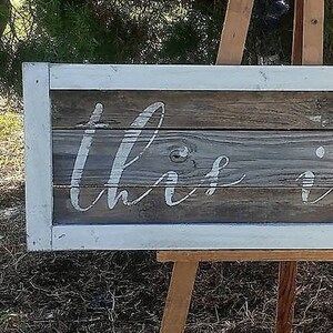 Cottage Rustic Look and Distressed This is Us Wood Trimmed Sign/rustic ...