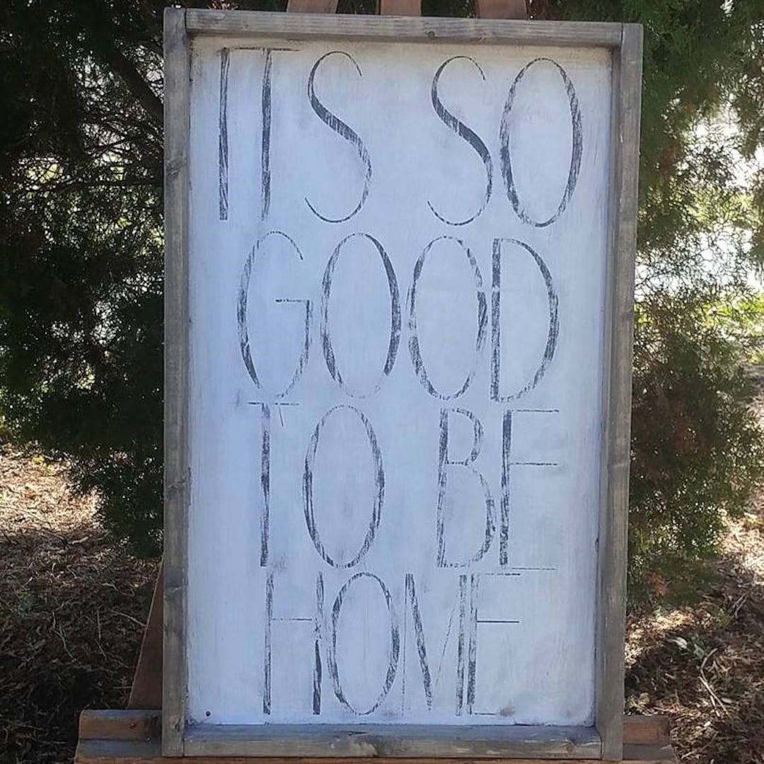 Cottage Rustic Look and Distressed This is Us Wood Trimmed Sign/rustic ...