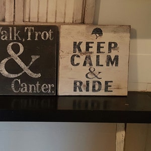 Rustic 3 Piece Set of Riding Signs/equestrian /horseback Riding/barn - Etsy