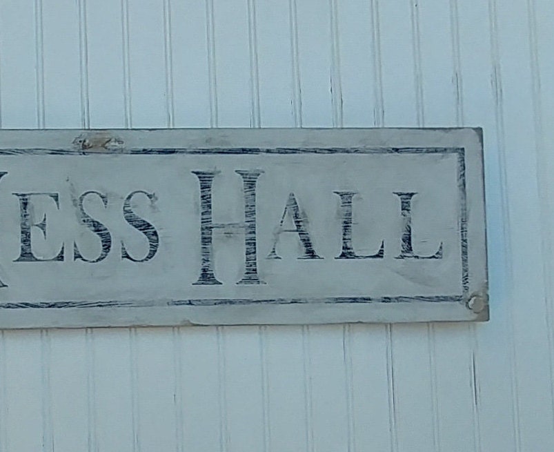 Rustic Cottage Look Mess Hall Sign/distressed/grocery - Etsy