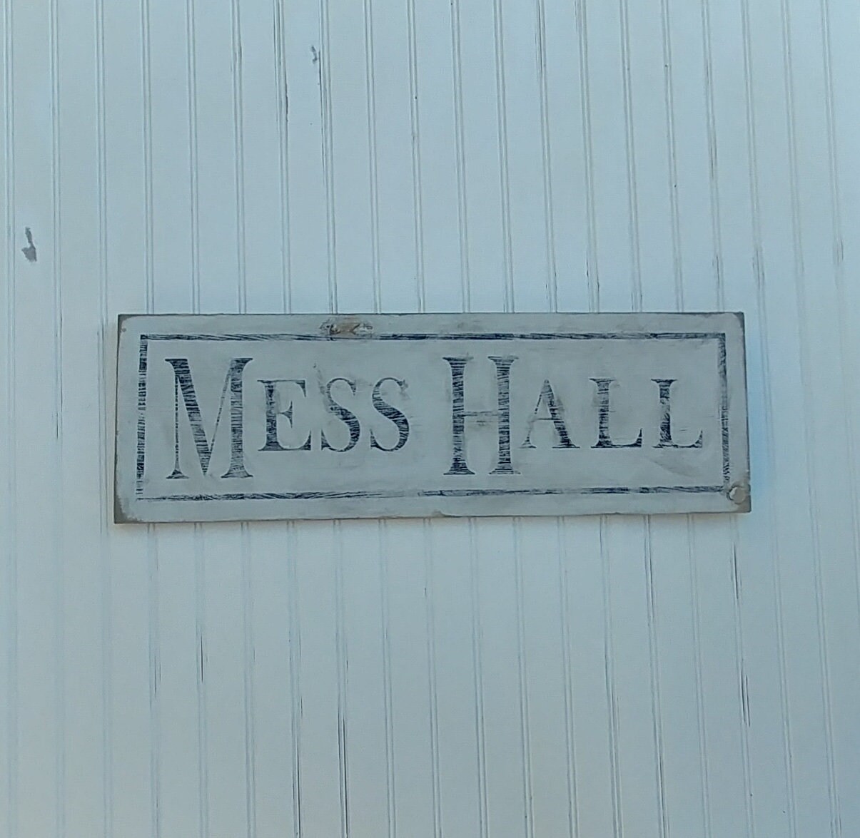 Rustic Cottage Look Mess Hall Sign/distressed/grocery - Etsy