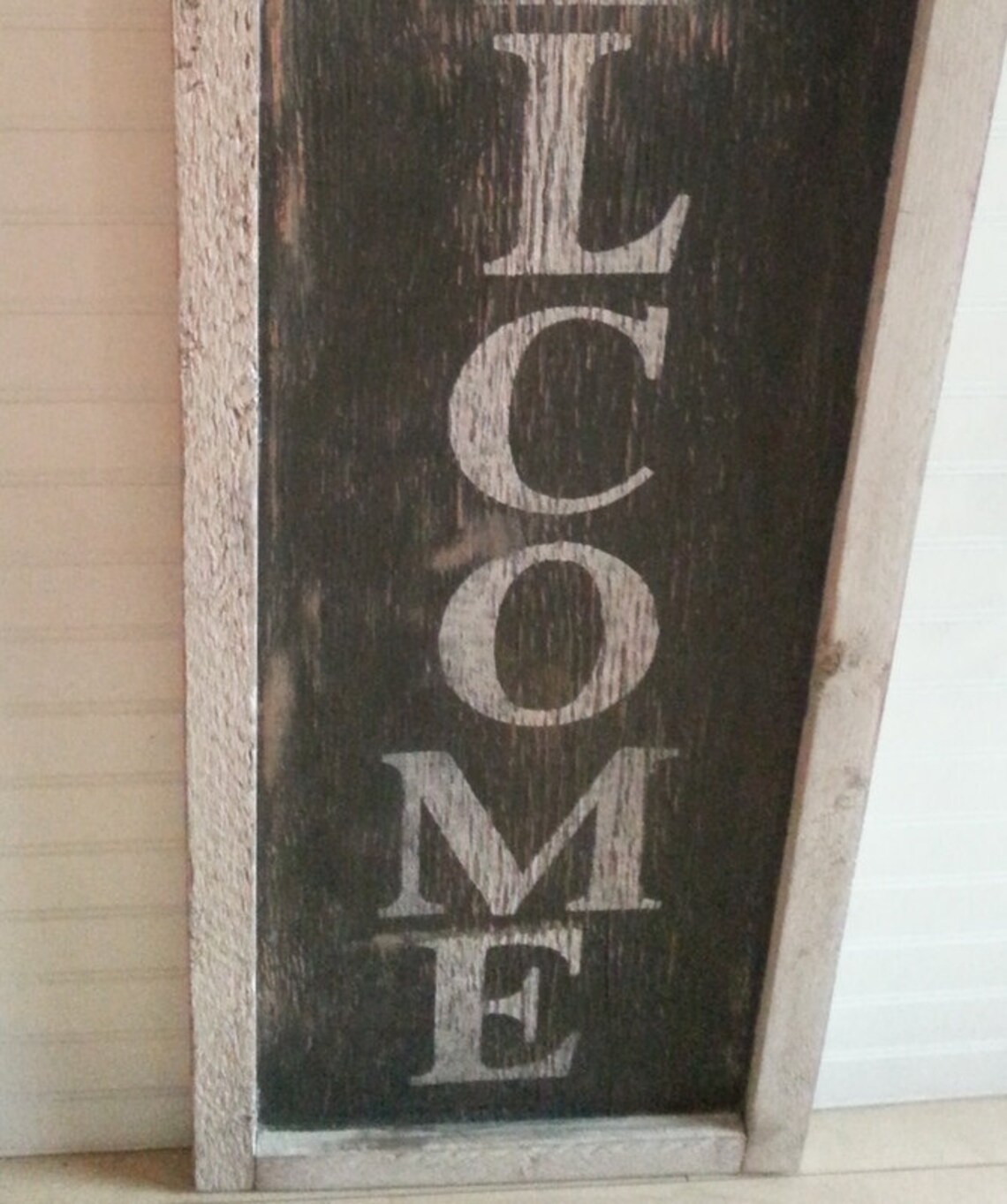 Rustic Welcome/joy Sign/reversible/distressed/christmas/wood - Etsy