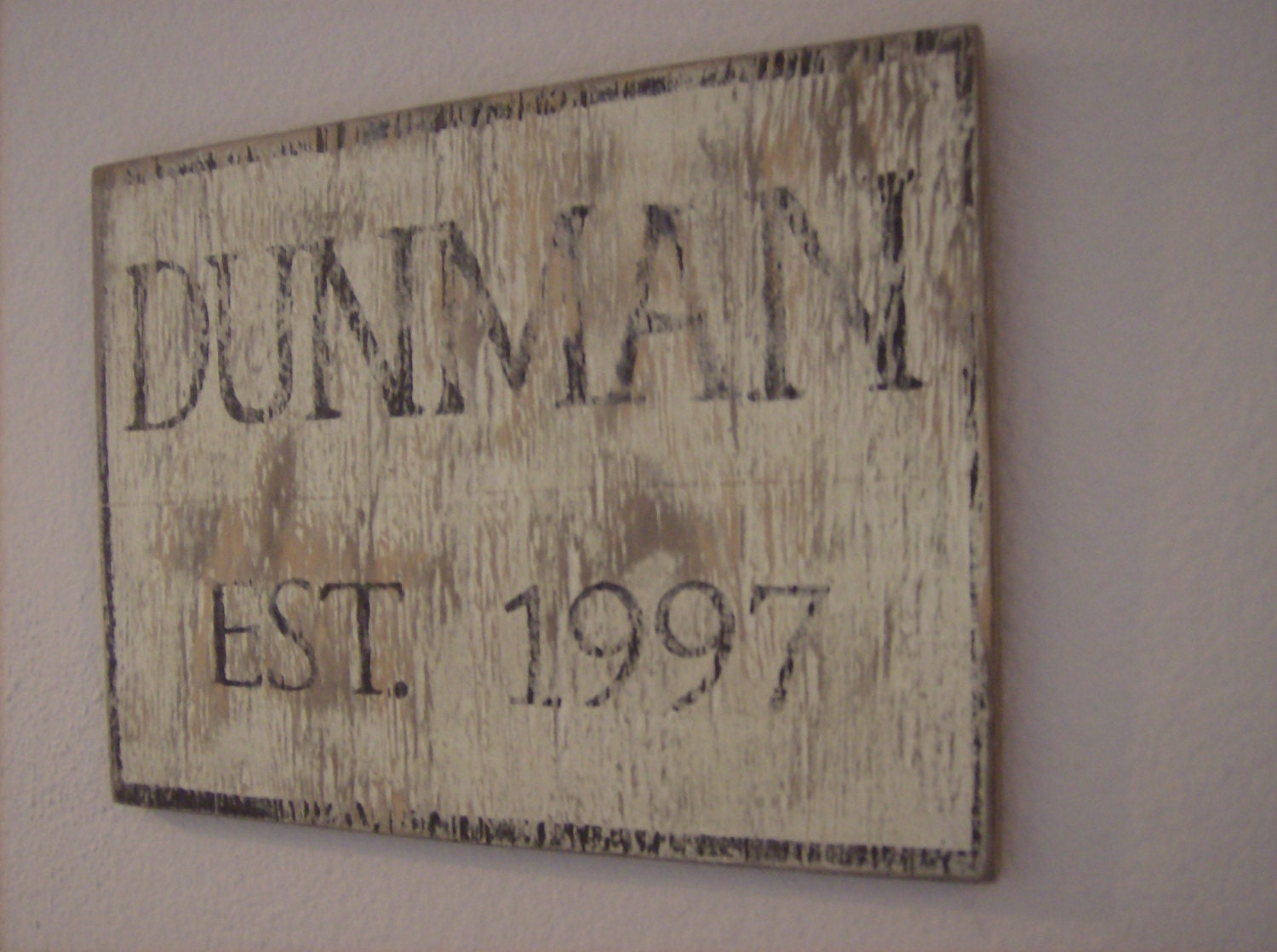 Vintage Look Personalized Family Plaque/front Porch/garden/custom ...