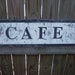 Shabby Chic Distressed Cafe Sign - Etsy