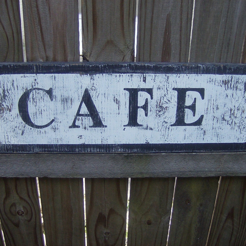 Cafe Sign - Etsy