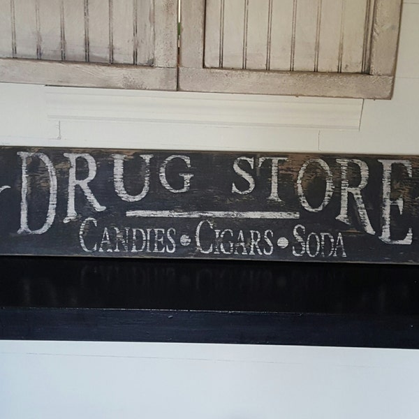 Drug Store Sign - Etsy