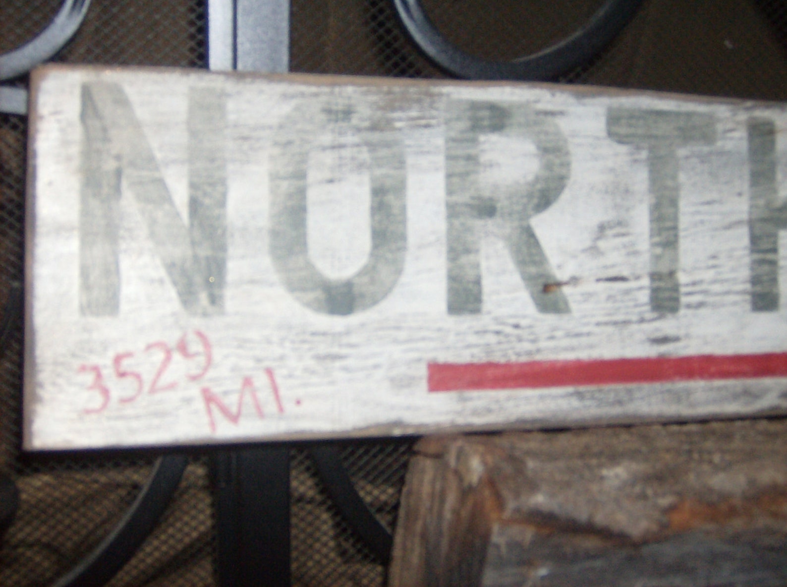 Rustic North Pole Christmas Sign/holiday Decor - Etsy