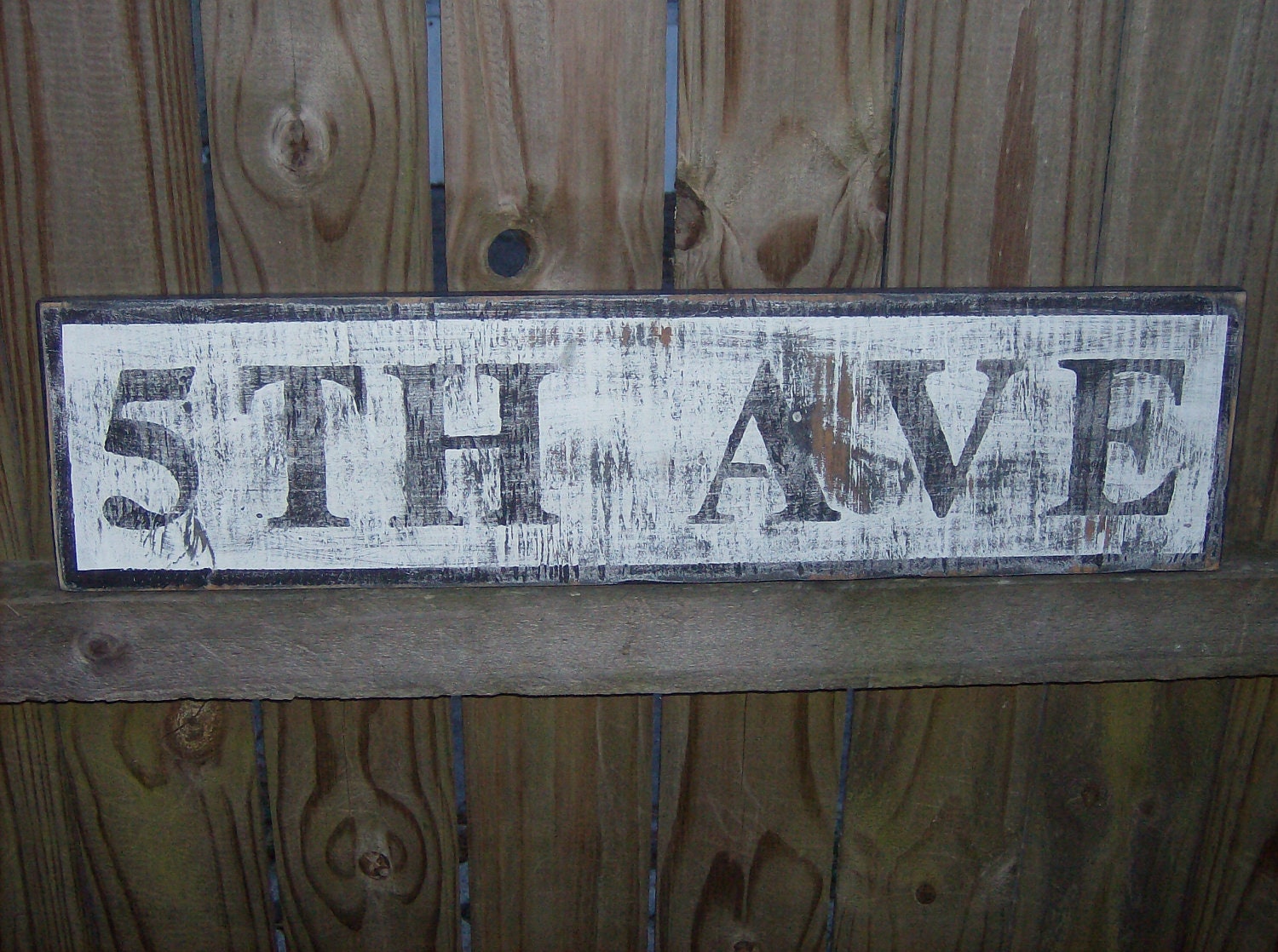 Decorative Vintage Look Street Sign Customized to Any Street | Etsy