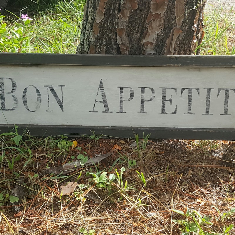 Bon Appetit Sign - Etsy