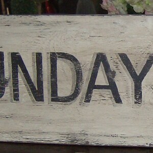 Rustic Sunday Dinner Sign/dining Room Decor/distressed Sign - Etsy